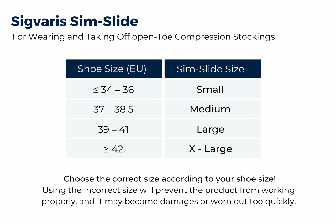 Sigvaris Sim-Slide online | Foot Wrap Compreboot | NovoMed